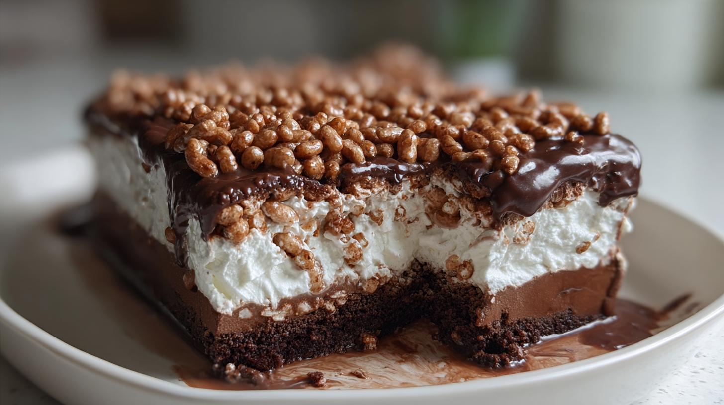 20-Minute No-Bake Chocolate Crunch Dessert to Bliss
