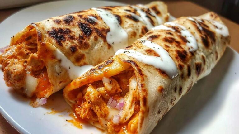 20-Minute Cheesy Spicy Chicken Wraps That Wow Every Time